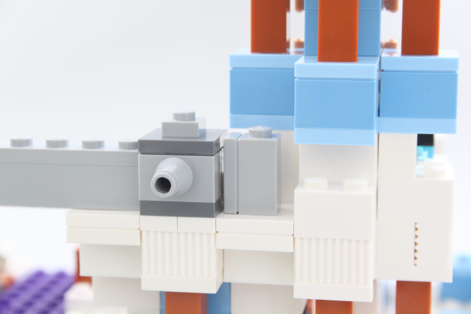 LEGO Minecraft 21186 The Ice Castle review and gallery