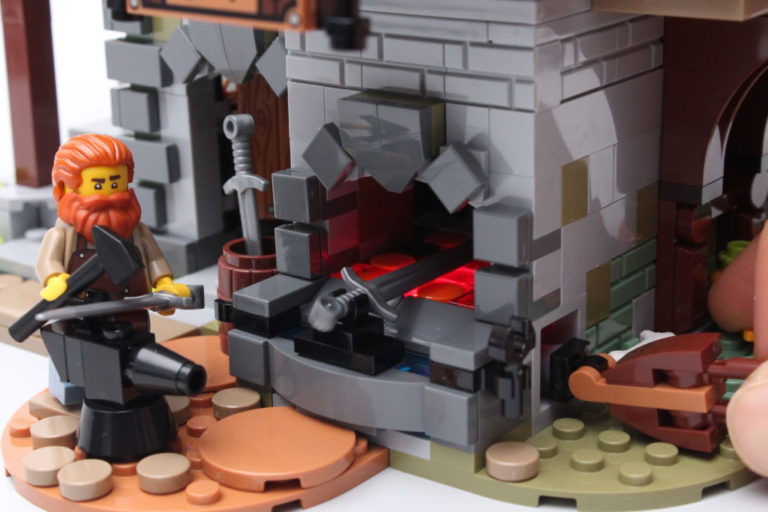 LEGO Ideas 21325 Medieval Blacksmith review and gallery
