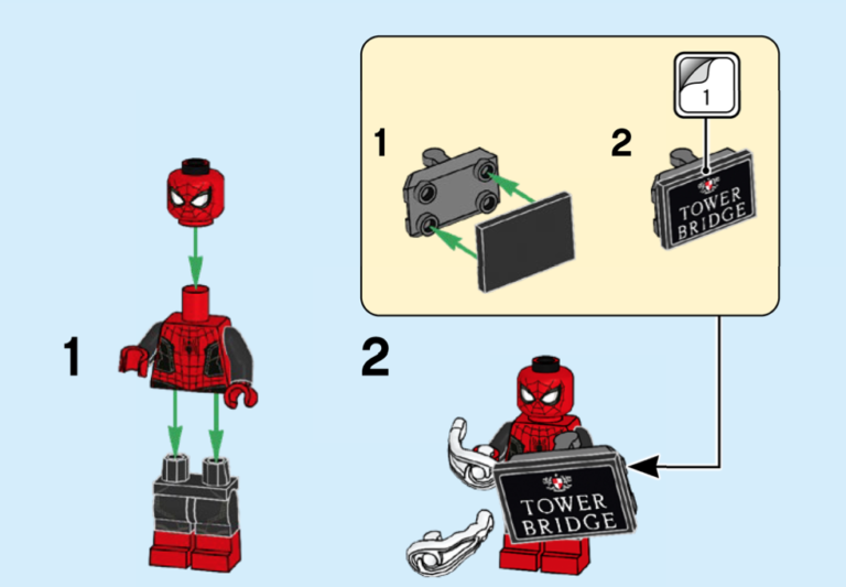 LEGO 30443 Spider-Man Bridge Battle building instructions