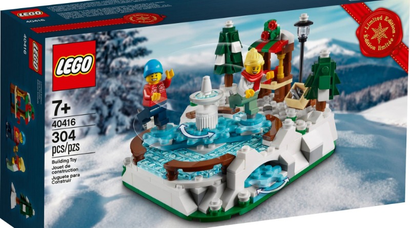 Official images of LEGO gift 40416 Ice Skating Rink revealed - Brick ...