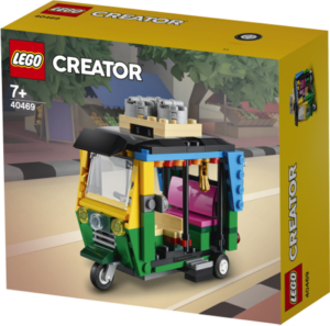 LEGO 40468 Yellow Taxi and 40469 Tuk Tuk officially revealed