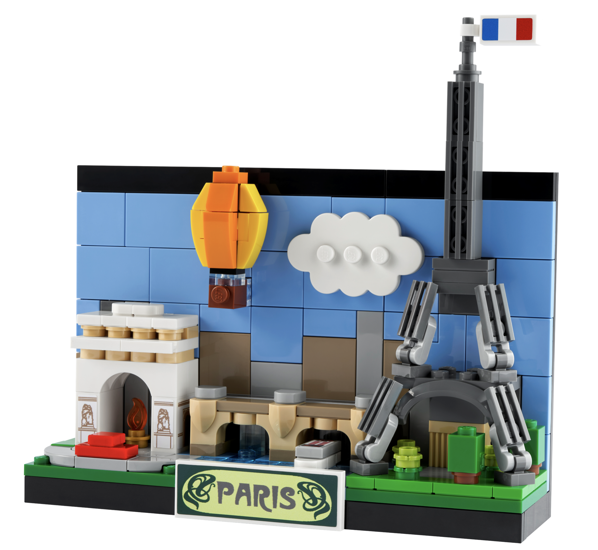 Better look at LEGO 40569 London Postcard