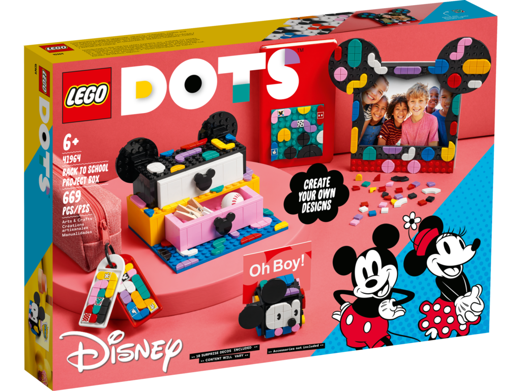 Disney bekerja sama dengan LEGO DOTS untuk tiga set baru