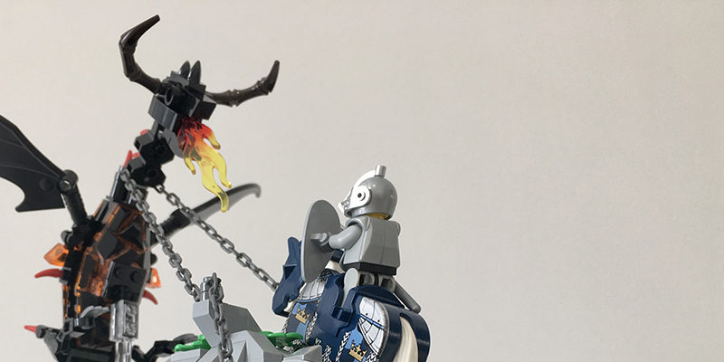 Brick Pic of the Day: Dragon Slayer