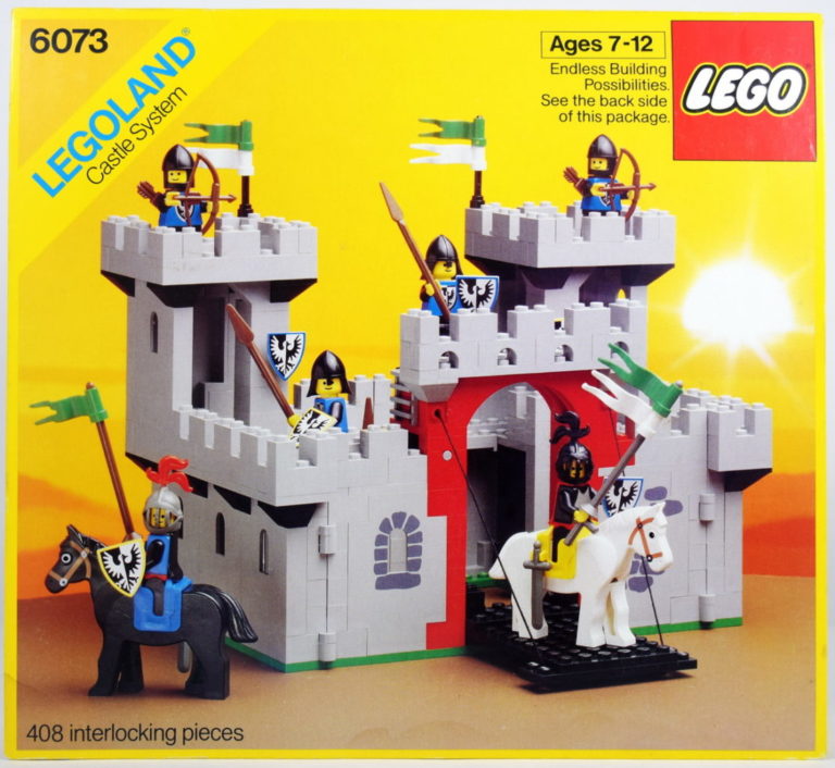 Compare LEGO Mini Knight's Castle to its classic inspiration