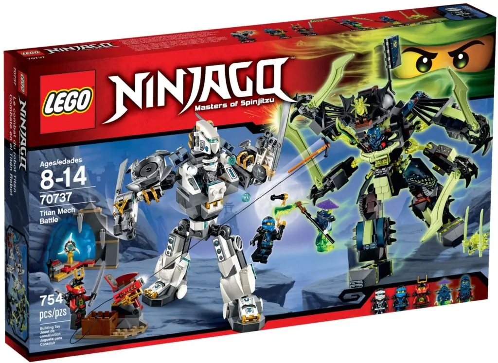 LEGO NINJAGO designer shares 71738 Zane's Titan Mech Battle concept models