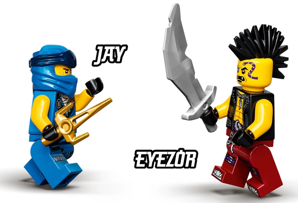 First images of new LEGO NINJAGO Legacy set 71740 Jay's Electro Mech