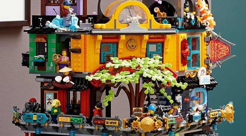 Get a first look at LEGO 71741 NINJAGO City Gardens in a new review