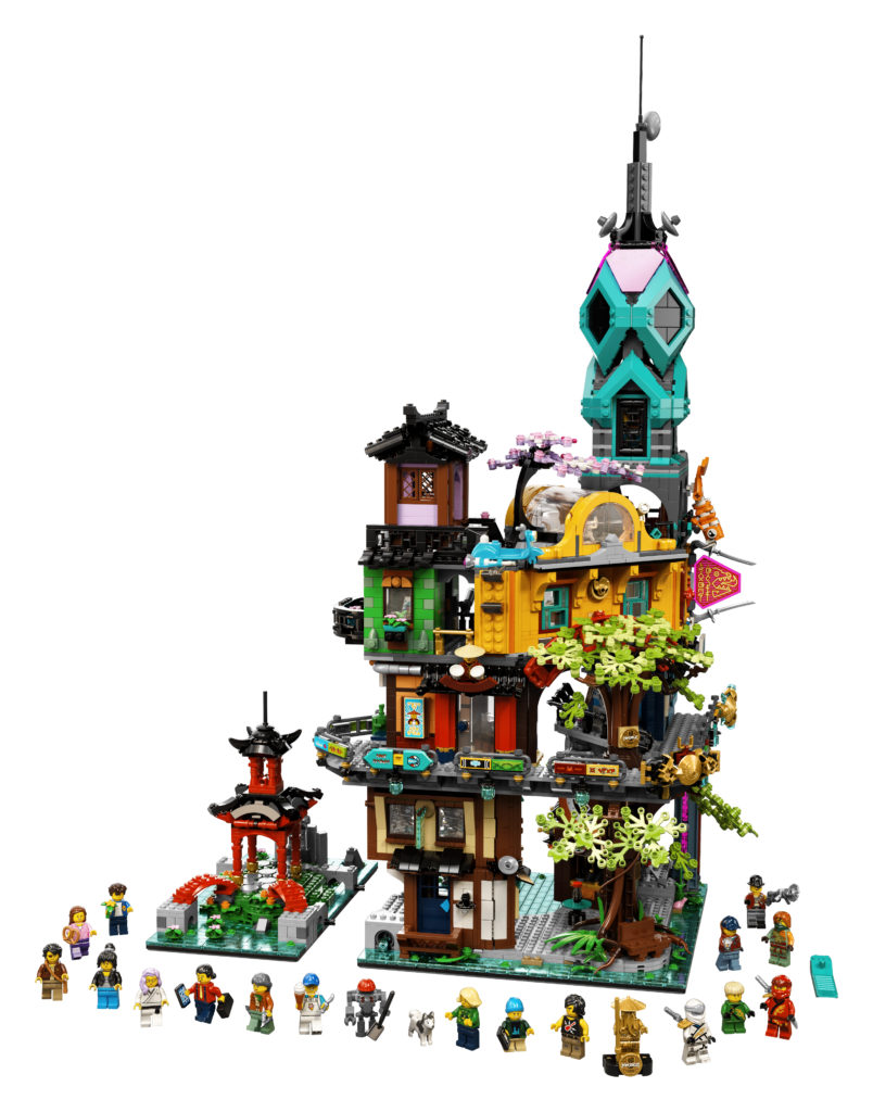LEGO 71741 NINJAGO City Gardens officially revealed