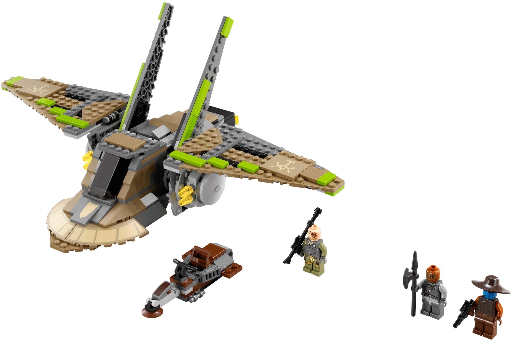 Ar naujasis LEGO Star Wars Cad Bane minifigūrėlė geresnė?