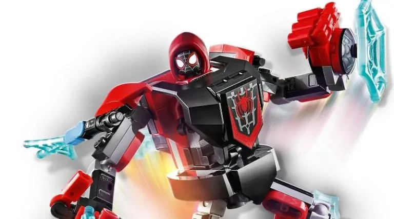 First look at LEGO Marvel 76171 Miles Morales Mech Armor