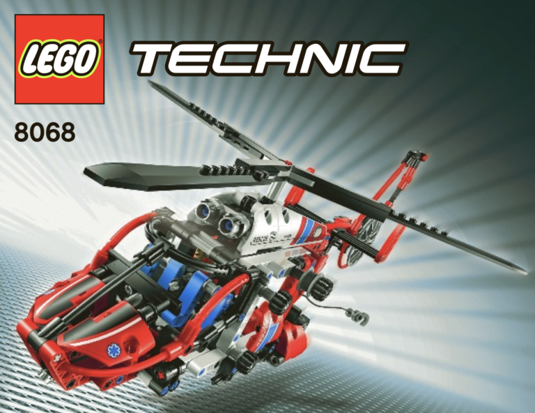 A brief look at LEGO Technic helicopters through the years