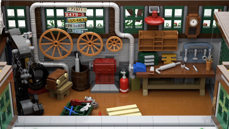 Auto Repair Garage gets enough support for LEGO Ideas review