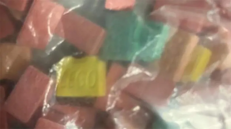 LEGO shaped drugs seized by police in UK town
