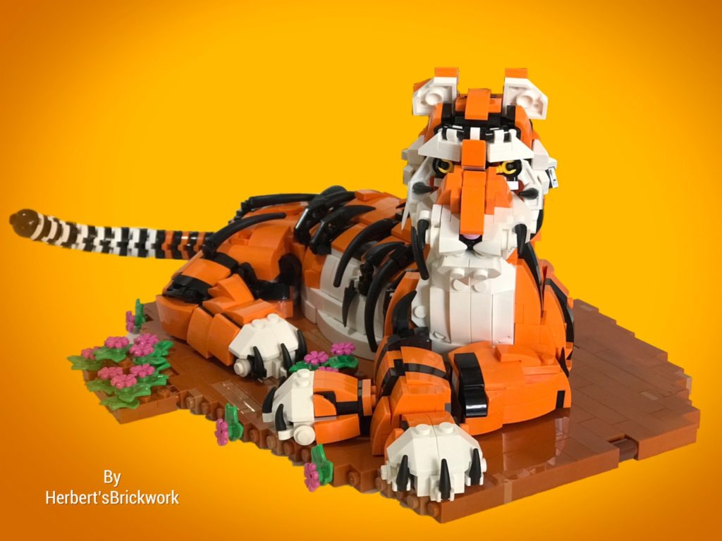 Brick Pic of the Day: Tiger times