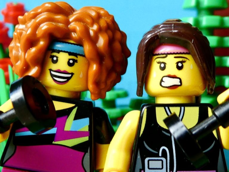 Brick Pic of the Day: Weekday workout
