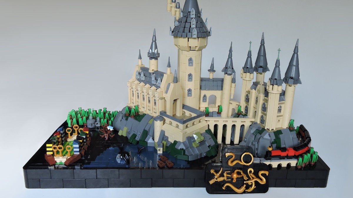 Brick Pic of the Day: 20 years of Hogwarts