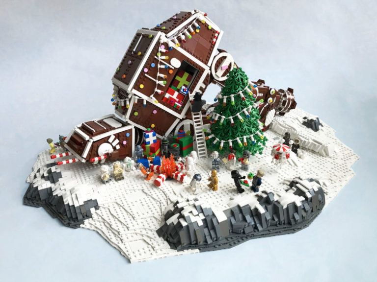 Brick Pic of the Day: Gingerbread AT-AT