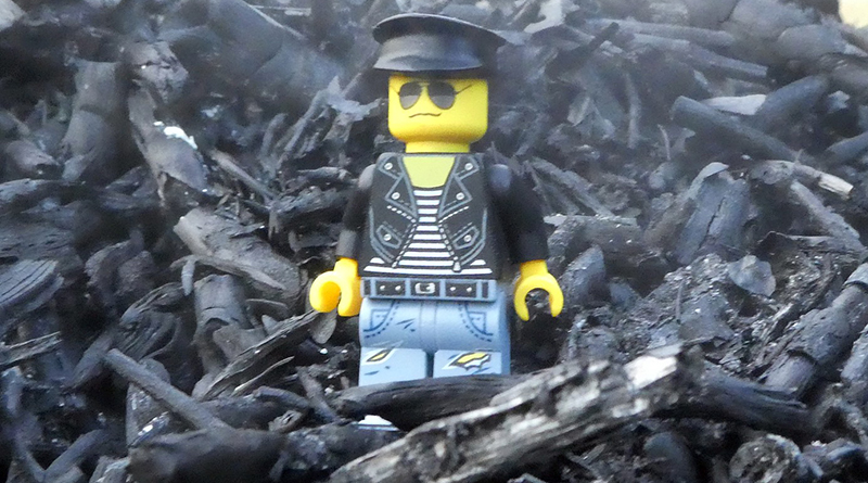 Brick Pic of the Day: Up in smoke