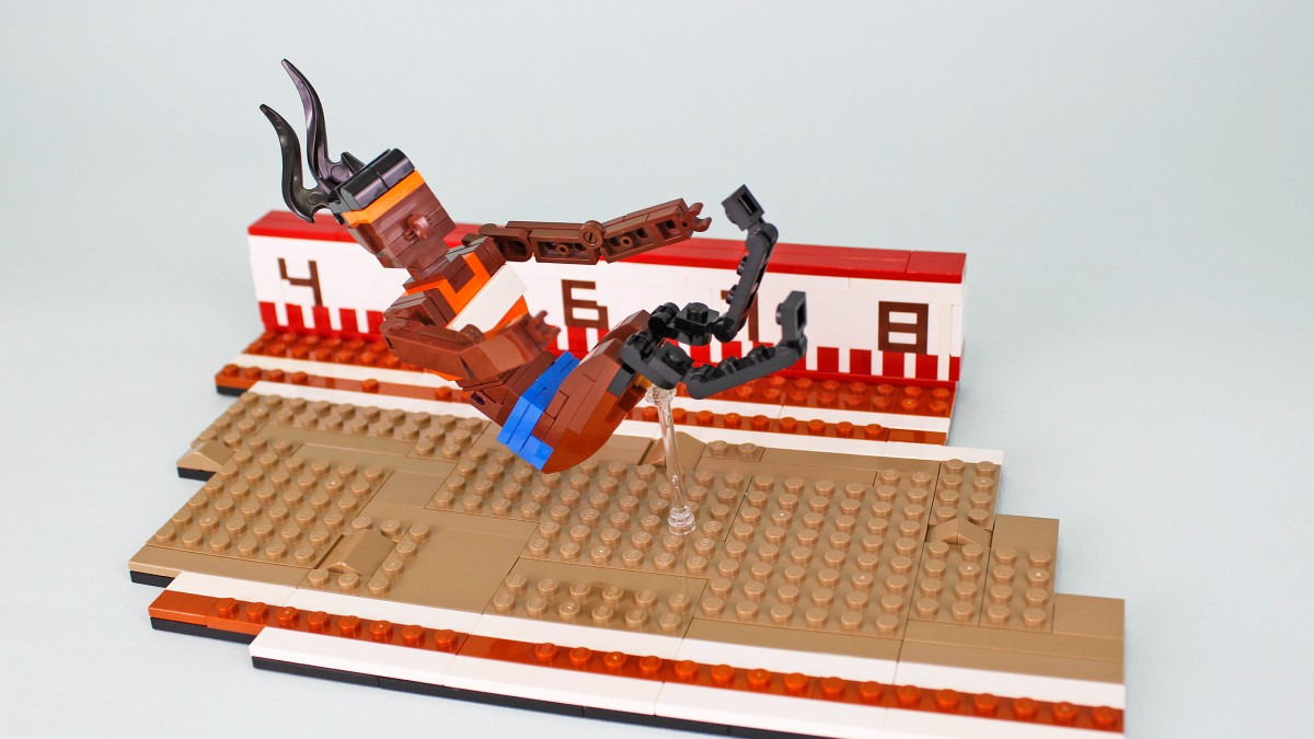 Brick Pic of the Day: Long Jump