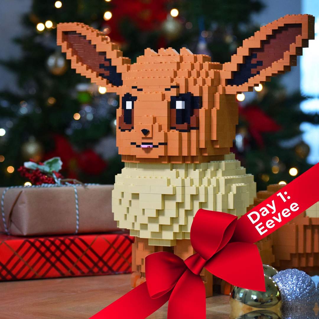 Life-sized LEGO Eevee available in bricks for the first time