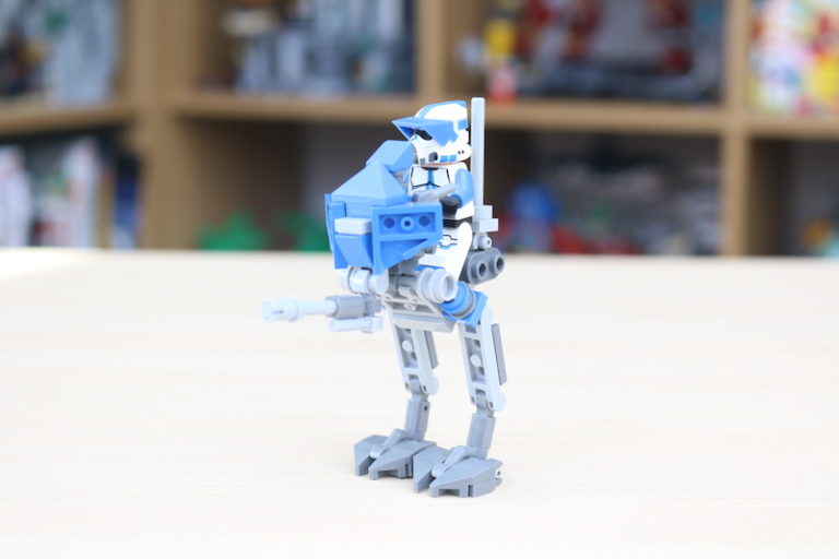 Custom LEGO Star Wars 501st Clone Troopers AT-RT build