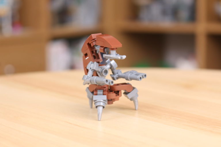 How to build a custom LEGO Star Wars Droideka model