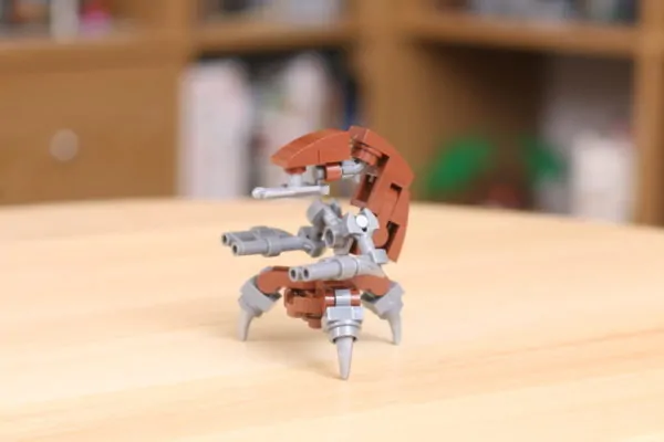 How to build a custom LEGO Star Wars Droideka model