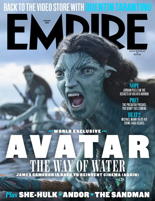 La revista Empire revela un vistazo a los nuevos personajes de Avatar 2