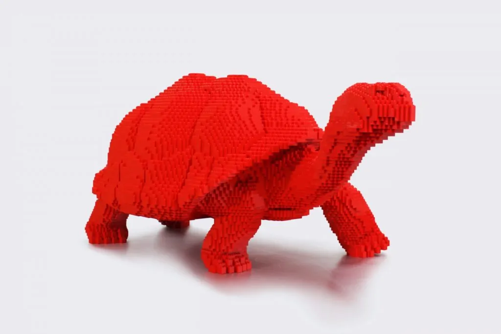LEGO artist brings lifesize brick-built animals to Tennessee