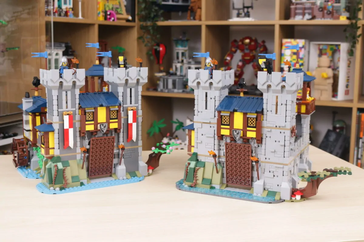How to improve the LEGO Creator 3-in-1 31120 Medieval Castle