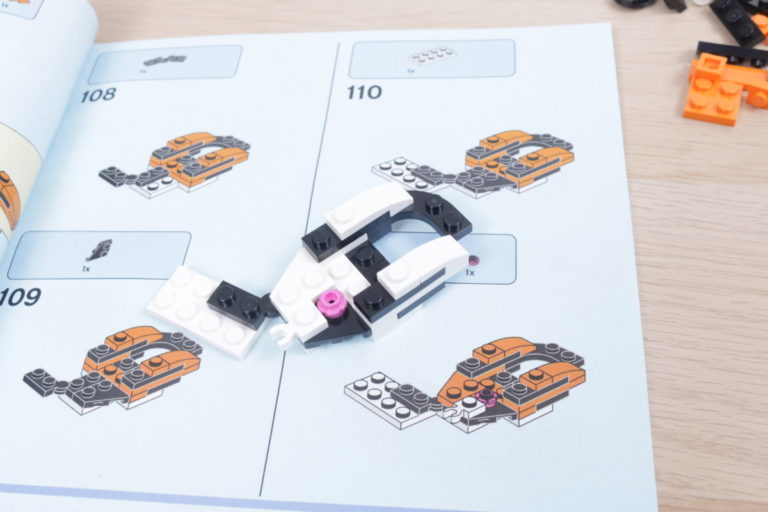 How to rebuild LEGO Creator 3-in-1 31129 Majestic Tiger