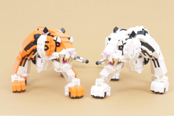 How to rebuild LEGO Creator 3-in-1 31129 Majestic Tiger