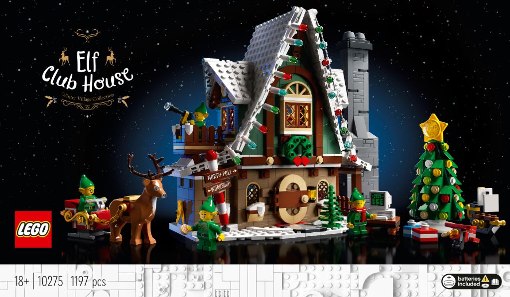 LEGO Winter Village Collection 10275 Elf Club House announced
