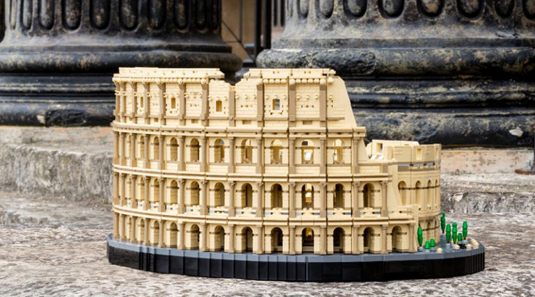 Largest LEGO set 10276 Colosseum recognised by Guinness World Records
