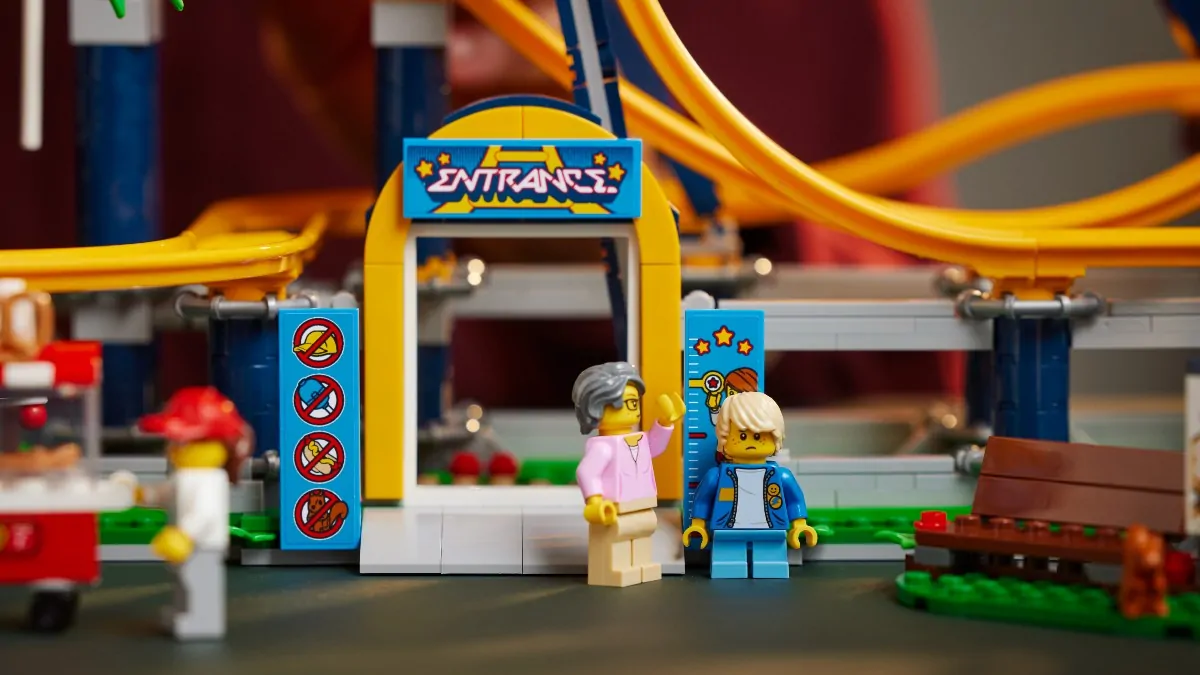 LEGO ICONS 10303 Loop Coaster caused some physics-based challenges