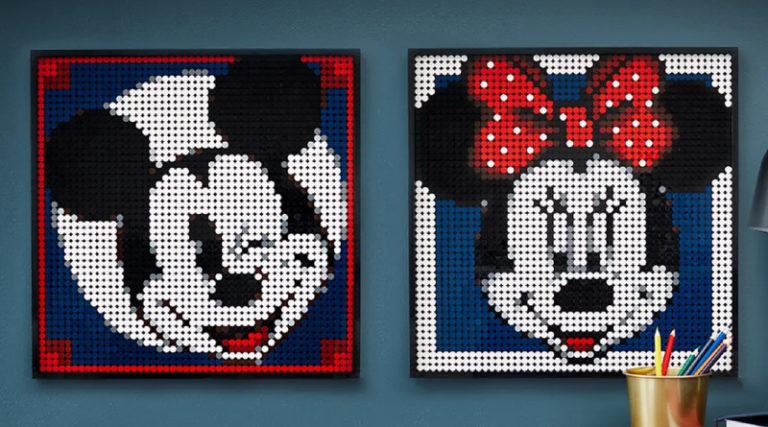 Make more mice with alternate builds for LEGO Art 31202 Disney’s Mickey ...