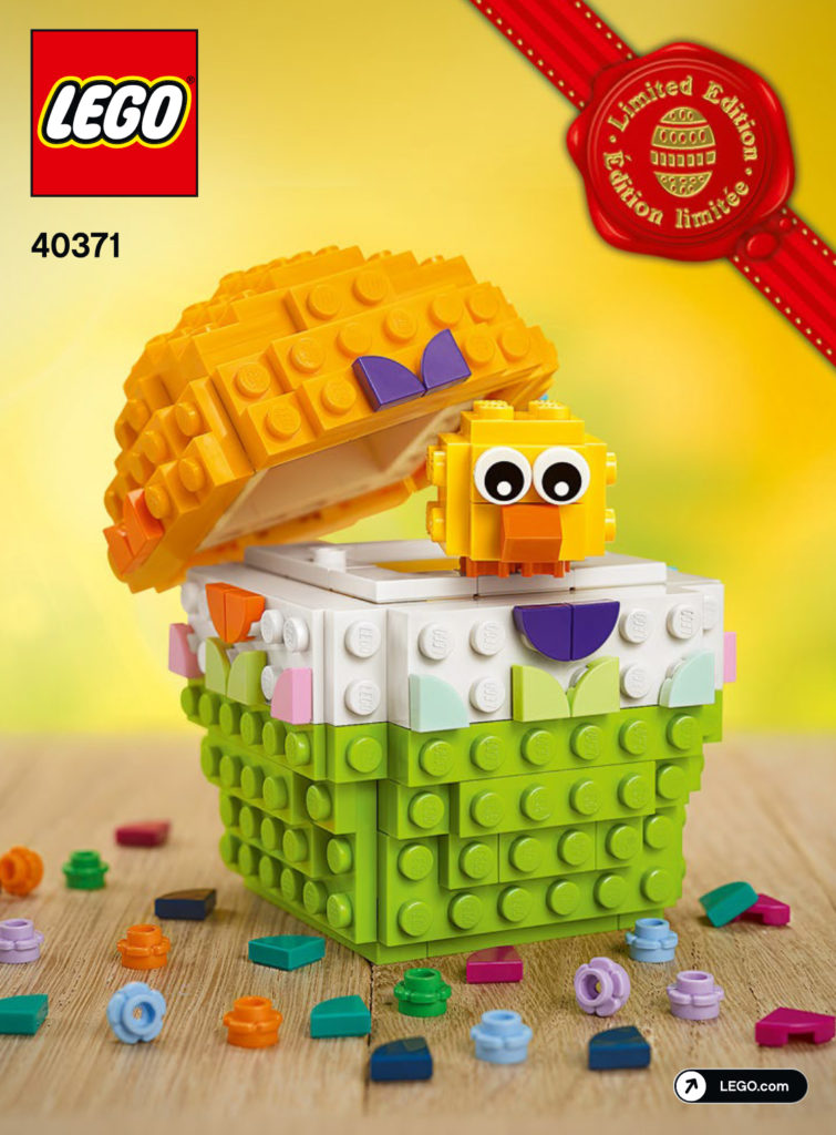 Free LEGO 40371 Customisable Easter Egg deal launches online