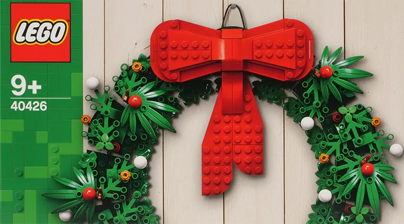 LEGO Christmas 40426 Wreath revealed