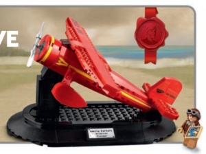 Get a better look at upcoming 40450 Amelia Earhart Tribute