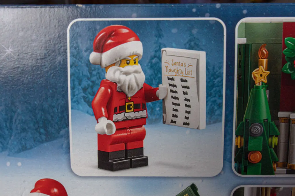 Images of cancelled LEGO Xmas set reveal problematic print