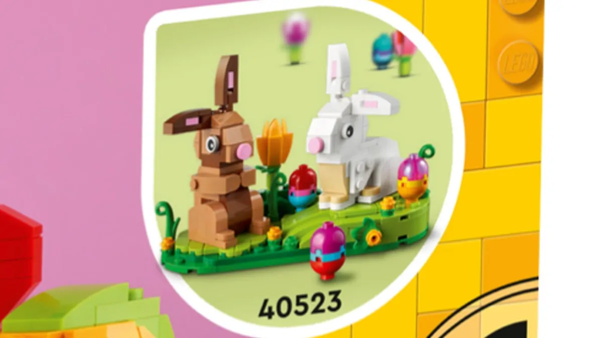 Upcoming LEGO Seasonal 40523 Easter set revealed online