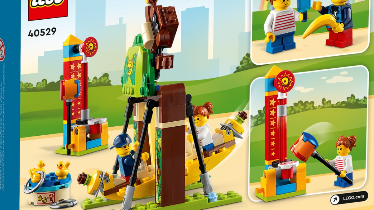 Official images of LEGO 40529 Children's Amusement Park GWP