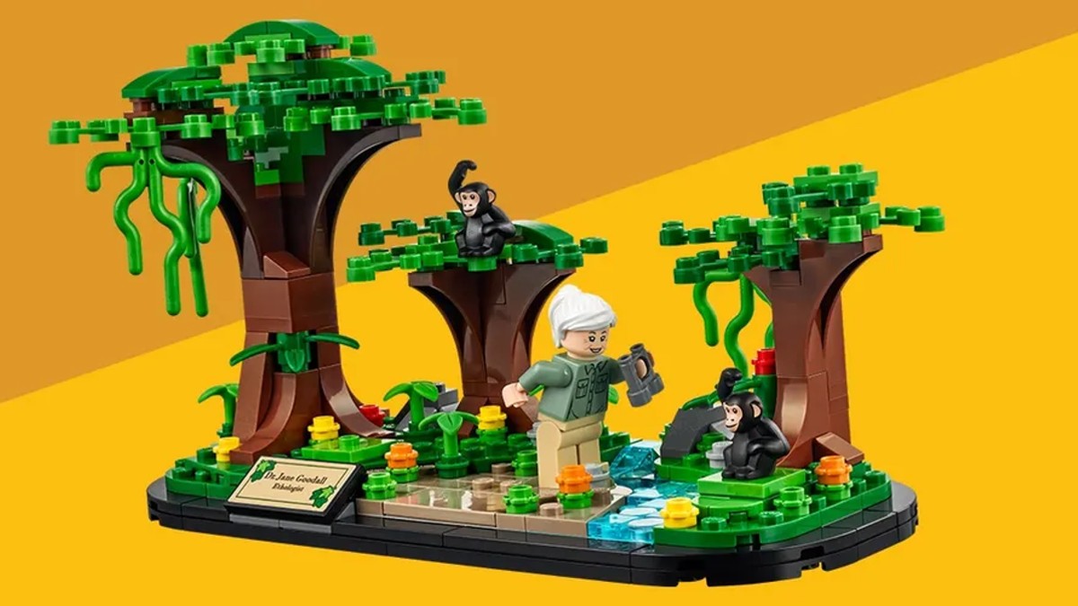 Il tributo a Jane Goodall LEGO 40530 arriva finalmente in Australia