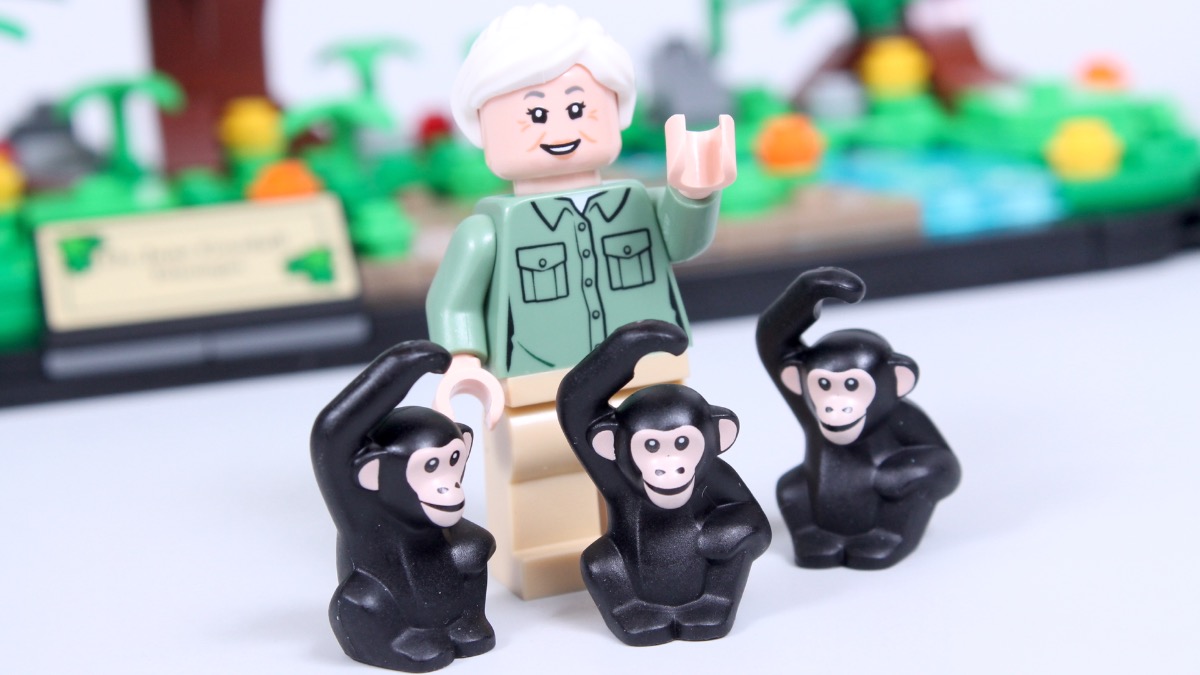 Build the best African scene via 40530 Jane Goodall Tribute