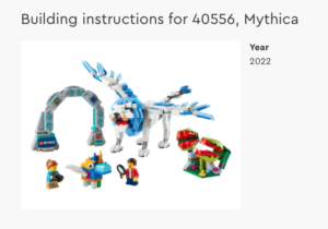 First image of upcoming LEGO 40556 Mythica set revealed