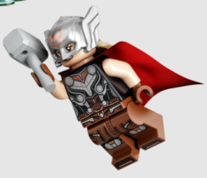 LEGO Thor: Love and Thunder minifigures compared to movie