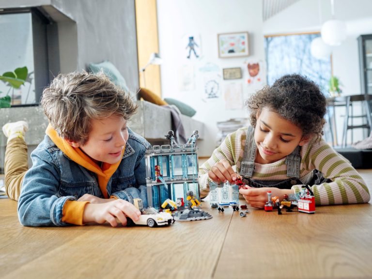 New LEGO Marvel 76216 Iron Man Armoury officially revealed