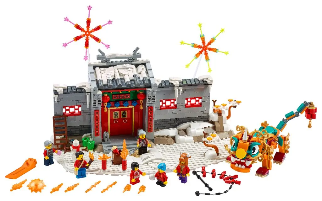 Prices and piece counts confirmed for LEGO Chinese New Year 2021 sets