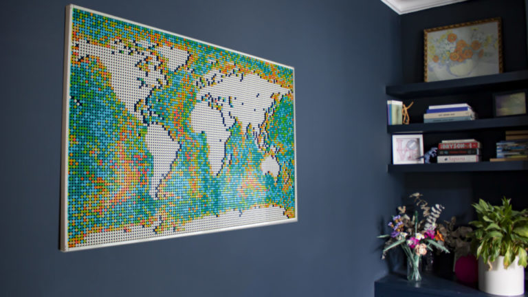 LEGO Art 31203 World Map review and photos - Brick Fanatics